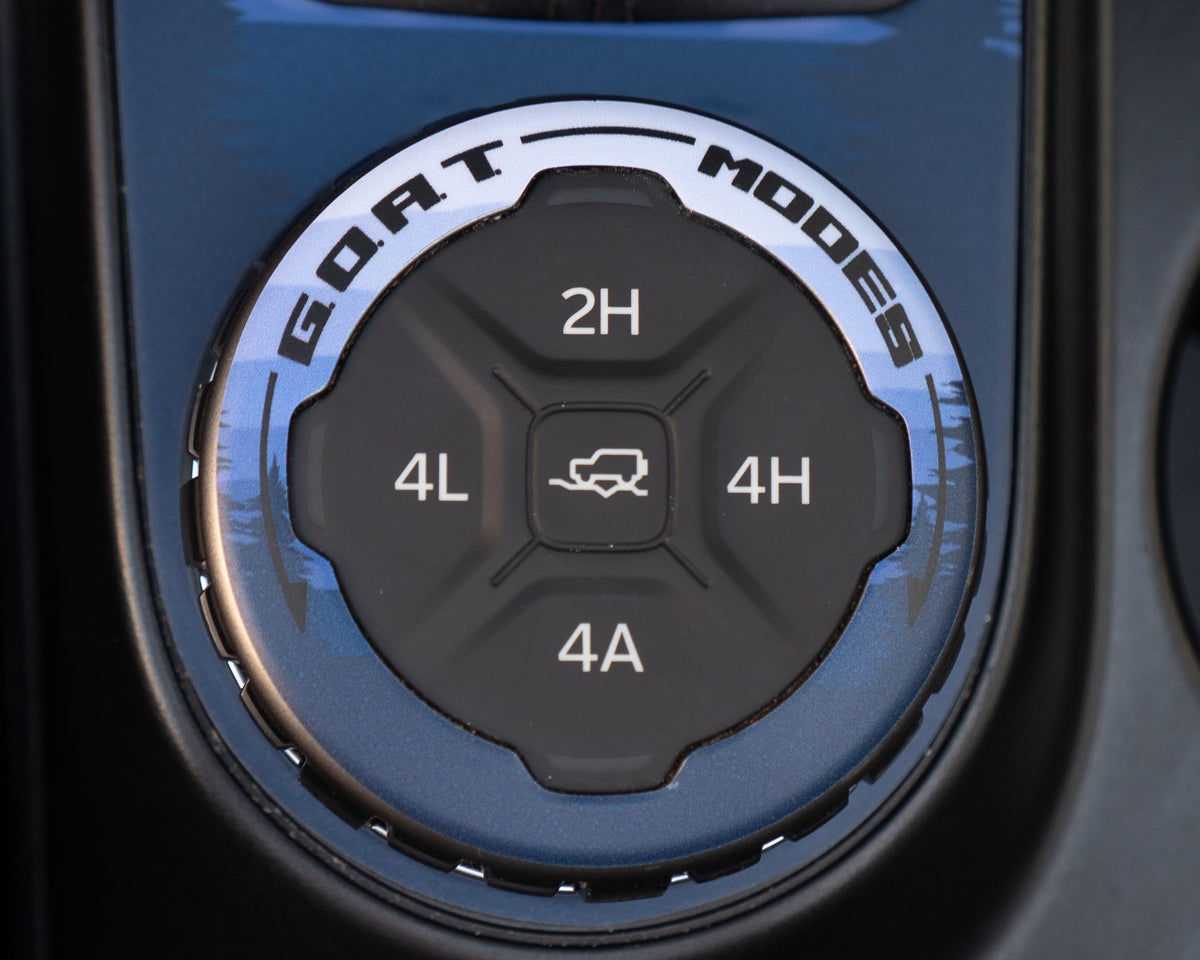 Bronco Goat Dial Overlay Wrap Kit - Mountain Series - 2021+ Ford Bronc ...